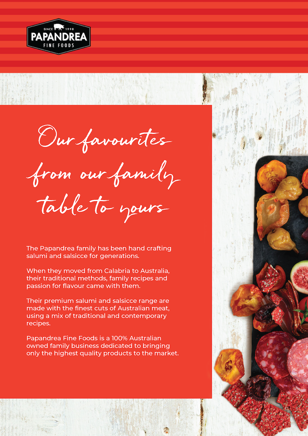 Papandrea Product Guide - 5Ways Foodservice - Melbourne Wholesale Food ...